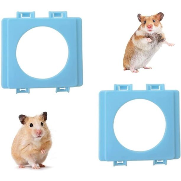 AIMTYD Hamster Tunnel Pipe Fittings, 4pc 2.3 Inches Hamster Cage Tunnel ...