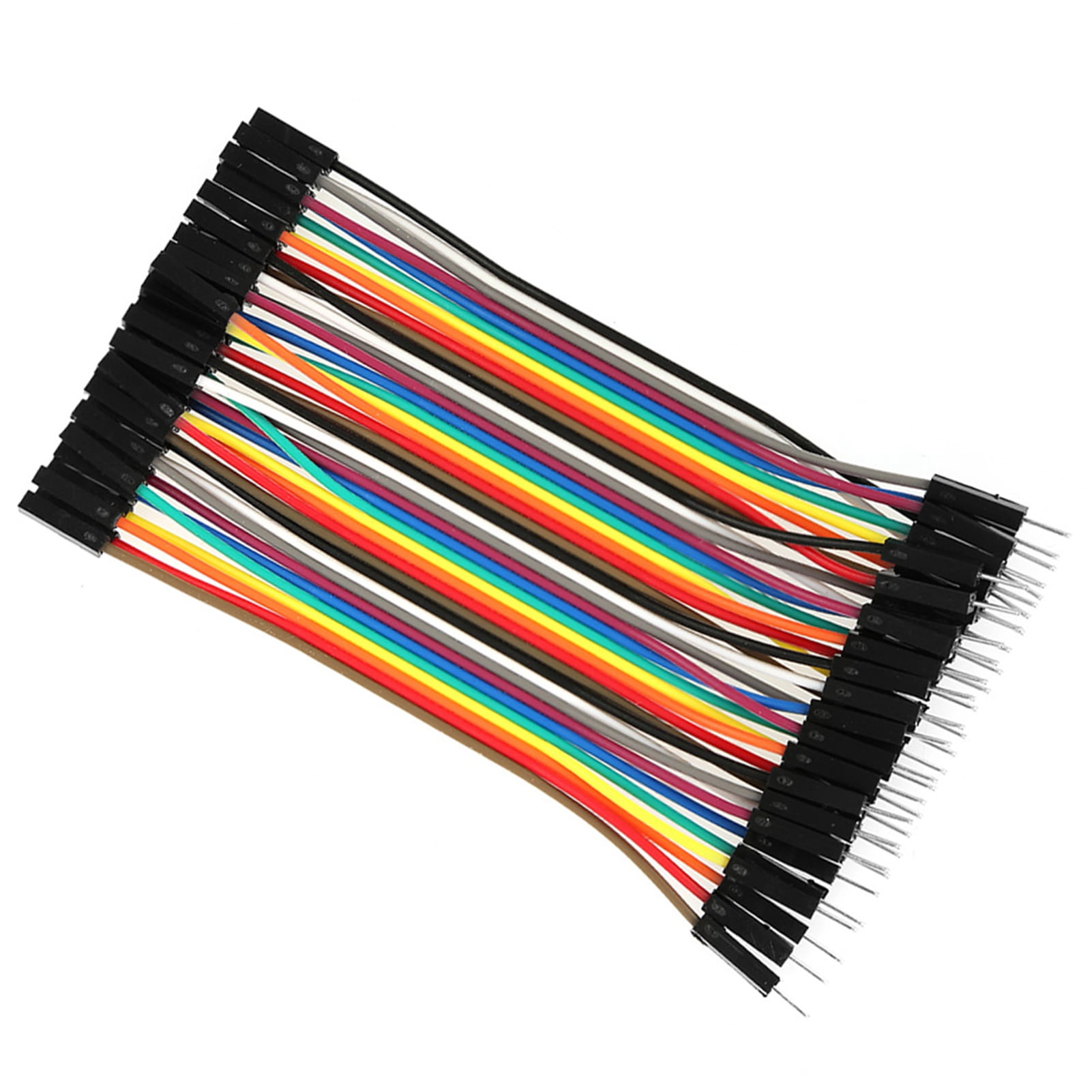 Colorful 10cm Jumper Wires Kit 40pin M to F / 40pin M to M / 40pin F to ...