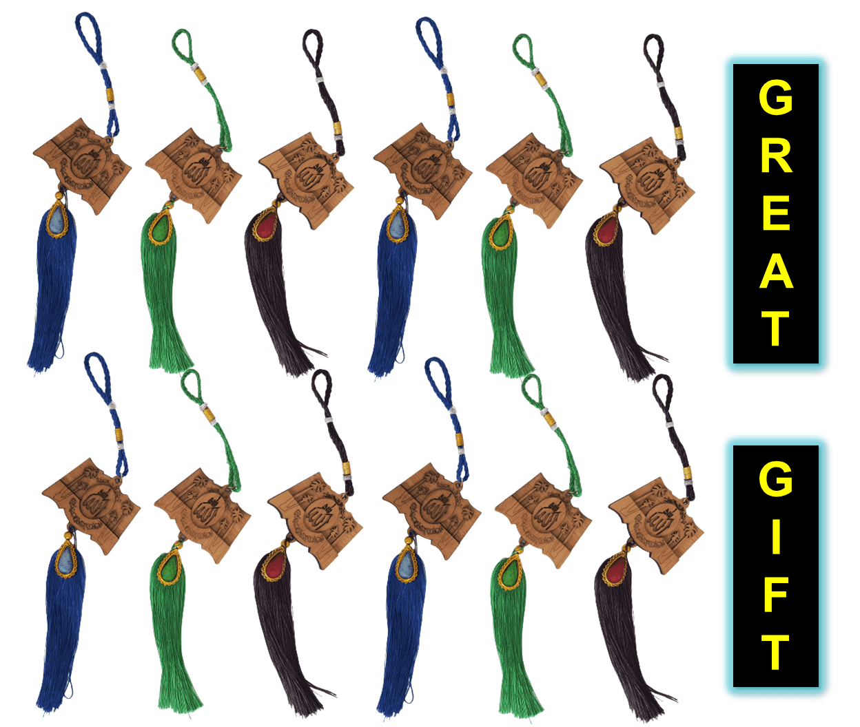 [48 Packs]Islamic Favors Islamic wall Decoration Islamic Gifts Ramadan ...