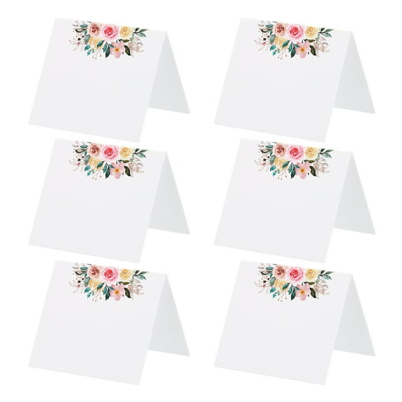 Threns 40Pcs Acrylic Place Cards Acrylic Name Cards Blank Seating Cards ...