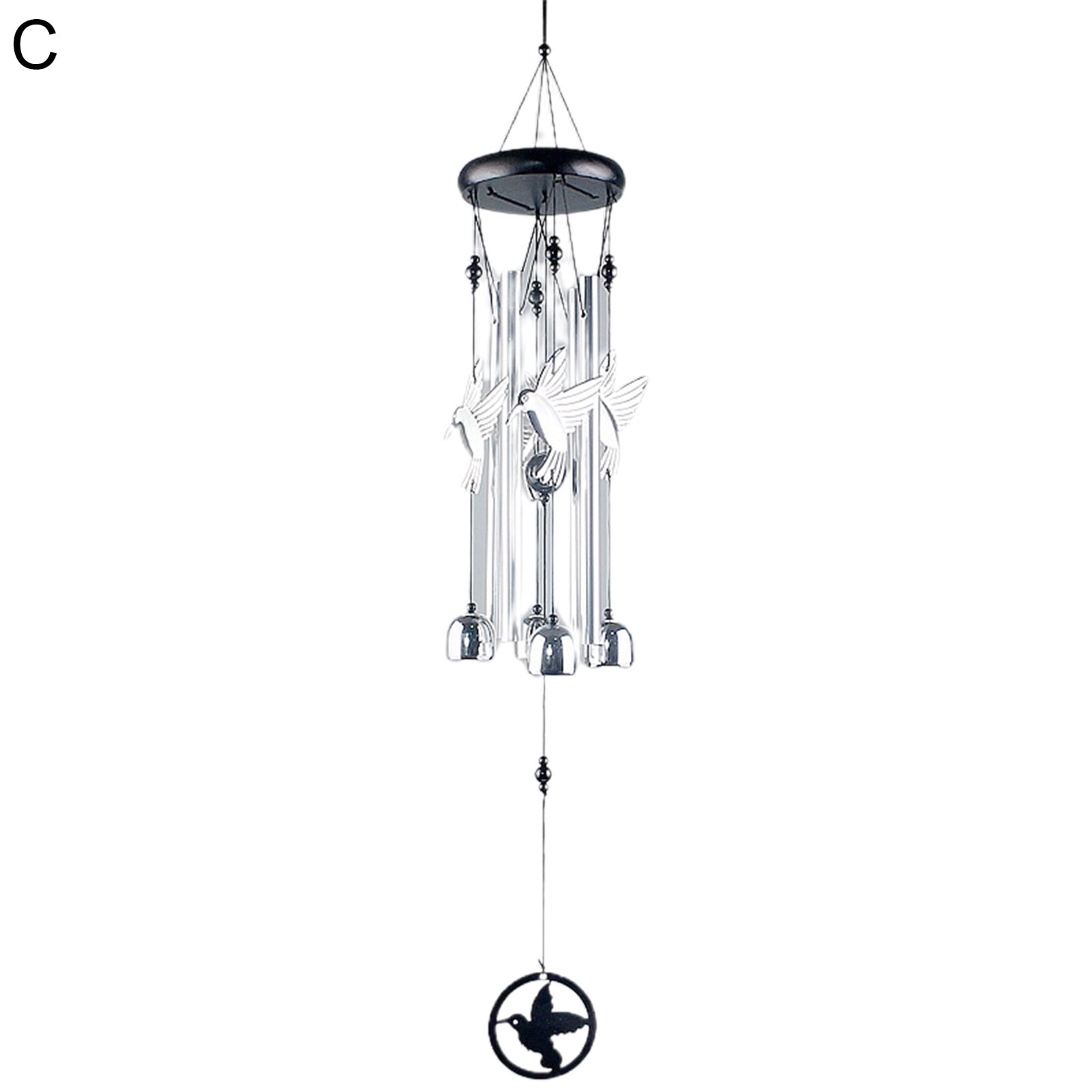 Yoone Nice-looking Wind Chime Easy Installation Metal Exquisite Animal ...