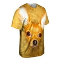 Chihuahua Dog Face Mens T-Shirt All Over Print - Walmart.com