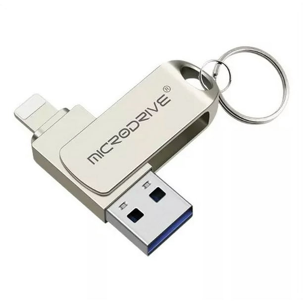 Usb Memory 256gb Metal 2 In 1 For iPhone iPad 3.0 Lightning - Walmart.ca