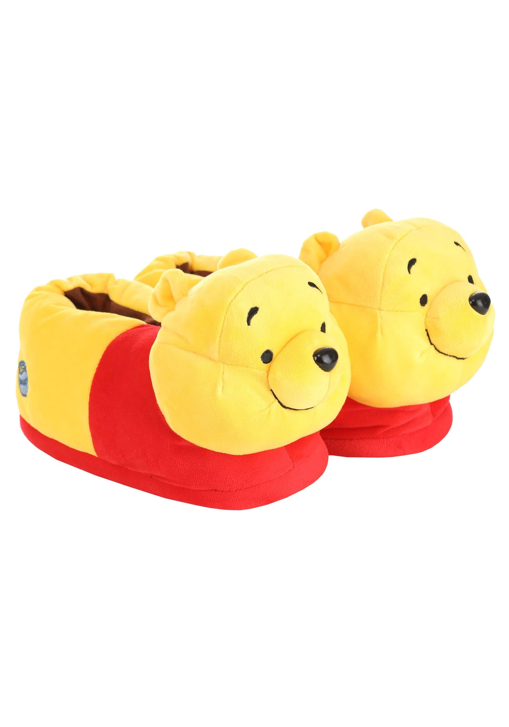 Adult Winnie the Pooh Slippers - Walmart.com