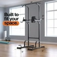 Pull Up Bar Free Standing – Power Tower Dip Station, Adjustable ...