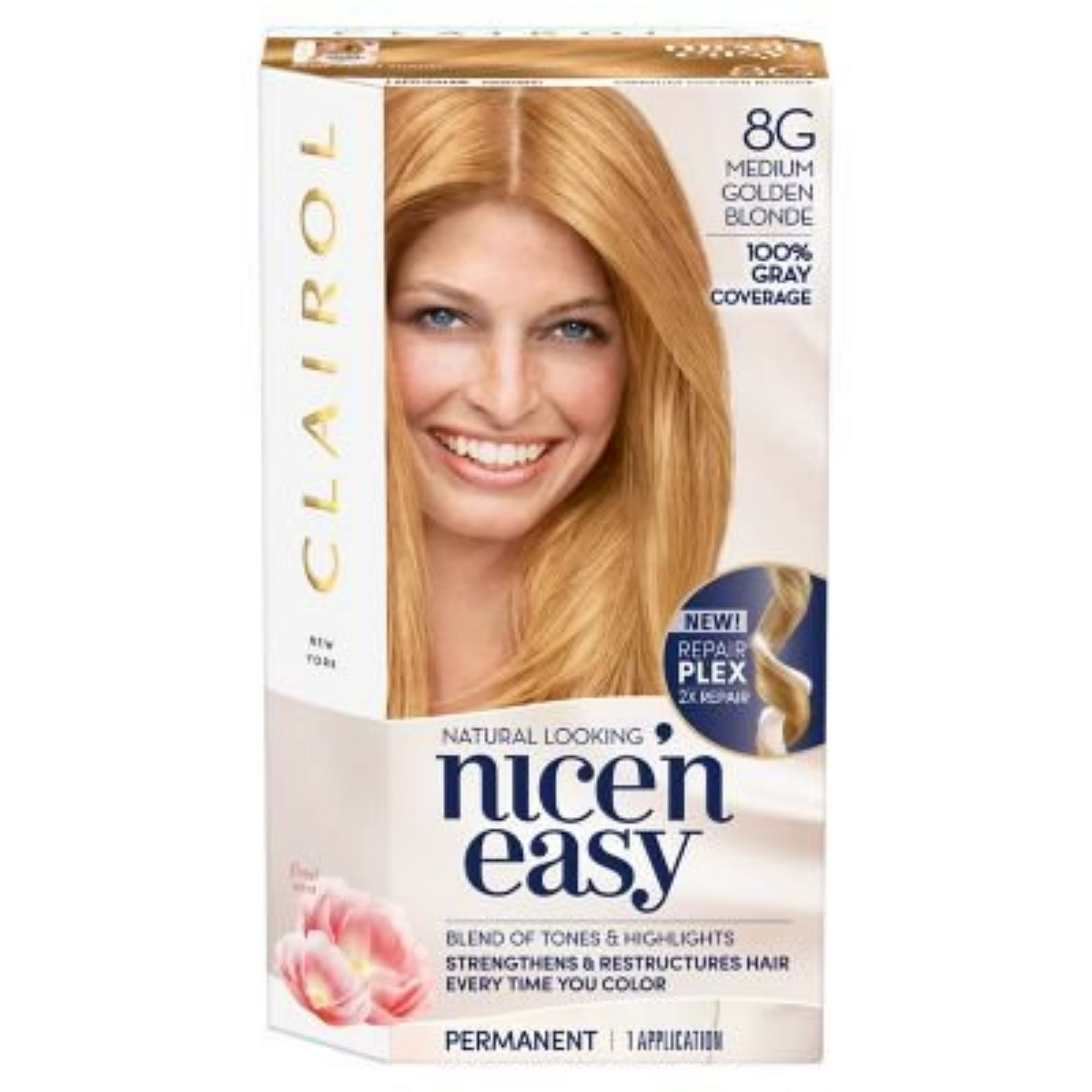 Medium Golden Blonde Hair Color