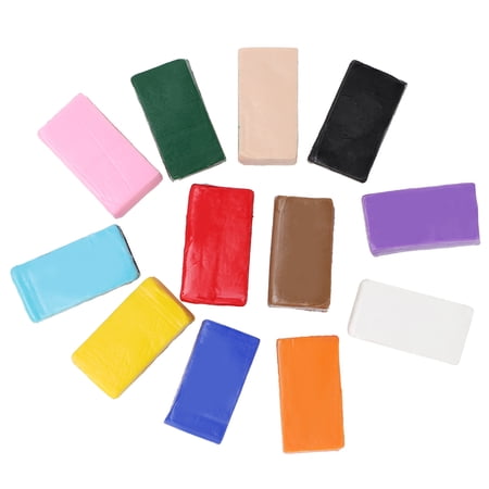DIY Colorful Clay, Arts And Craft Handicrafts Soft Clay, 12 Colors DIY ...