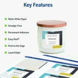 Avery Square Labels, 3" x 3", Permanent, 150 Labels (5659) - Walmart.com