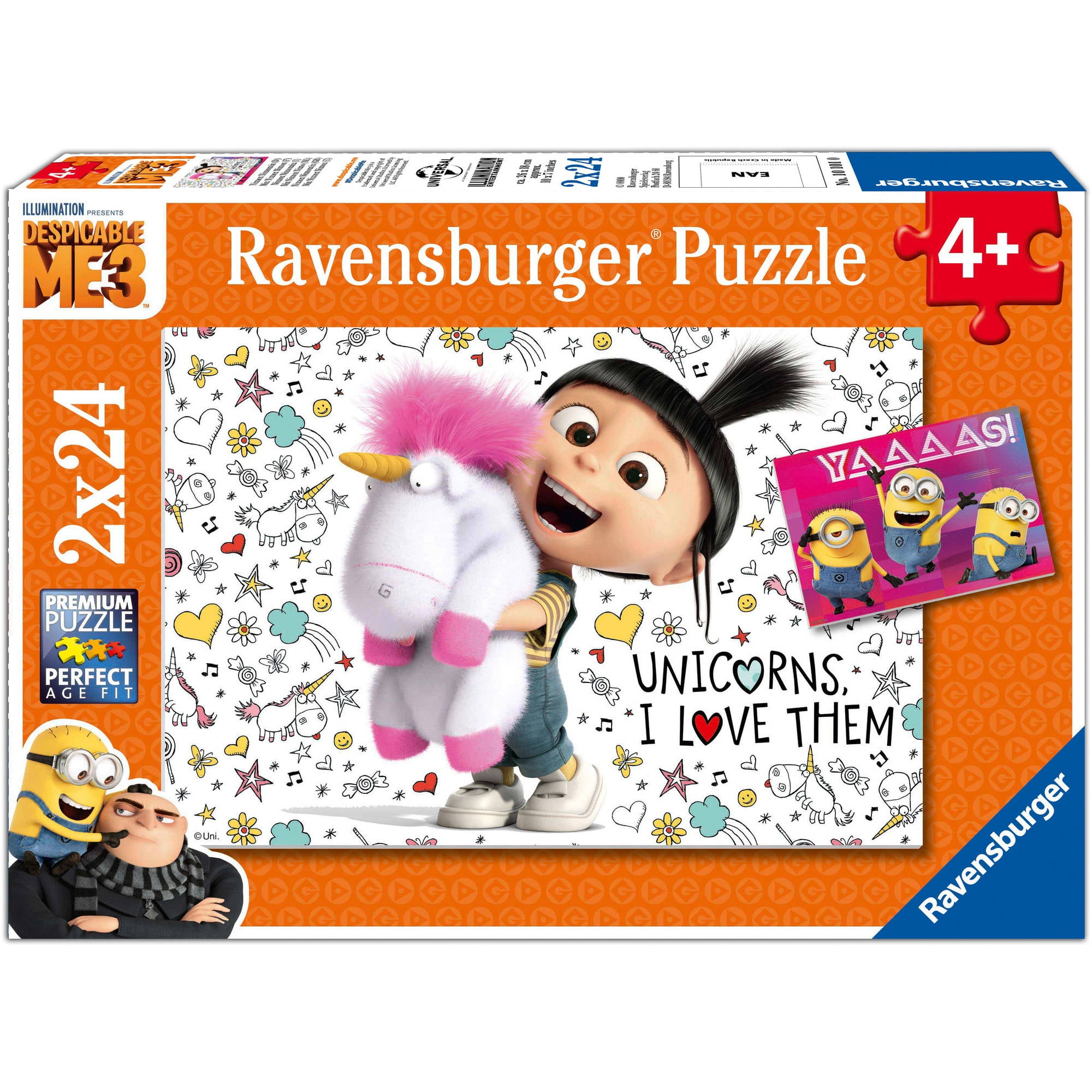 Ravensburger Despicable Me 3 2-in-1 Jigsaw Puzzle Multi-Pack - Agnes ...