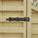 Renovators Supply Offset Slide Bolt Latch 8 3/4" Black Wrought Iron ...