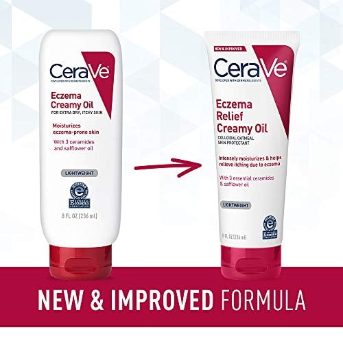 Cerave Eczema Alivio Aceite Corporal Cremoso | Crema anti picazón para ...