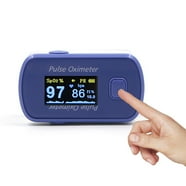 Wellue Pulse Oximeter, Bluetooth Oxygen Finger Monitor and Fingertip ...