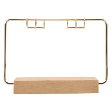 Classic Black 3.5 x 6 Calendar Holder with Silver Accents - Walmart.com