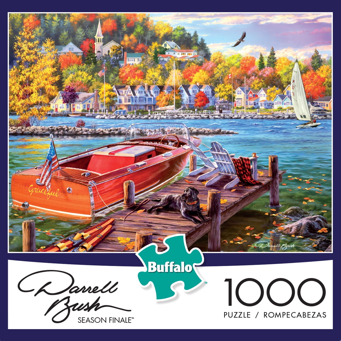 Buffalo Games Darrell Bush Season Finale 1000 Pieces Jigsaw Puzzle ...