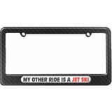 My Other Ride Is A Jet Ski License Plate Tag Frame, Multiple Colors ...