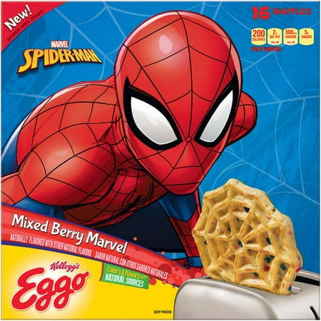 UPC 038000156151 - Kellogg's Eggo Limited Edition Mixed Berry Marvel ...