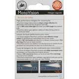 Philips 9003 MotoVision Motorcycle and Powersport Replacement Headlight ...
