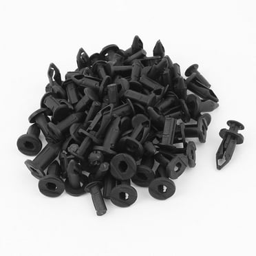 15pcs Plastic Rivet Black Bumper Push-Type Fastener Clips for F-150 ...