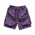 Afdoent Shorts For Women Loose Fit Casual Summer Outdoor Shorts Elastic ...