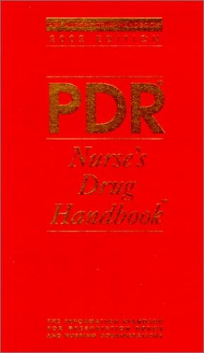 Pre-Owned Delmar's Nurse's Drug Handbook: PDR Nurse's Drug Handbook ...