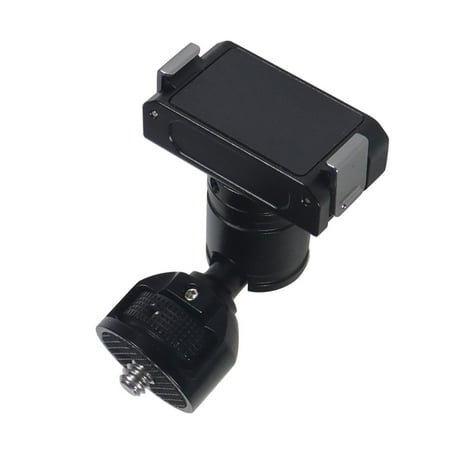 Aluminum Quick Release Base Tripod Adapter Mount 1/4 Interface Ball ...