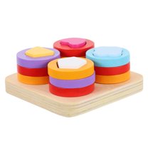 Small Foot Toys - Safari Animal Theme Building Block Playset - Walmart.com