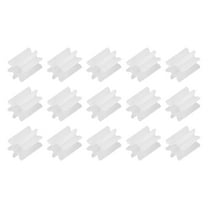 Uxcell 50 Pcs Plastic Gears 8 Teeth Plastic Motor Gear Model 82A ...