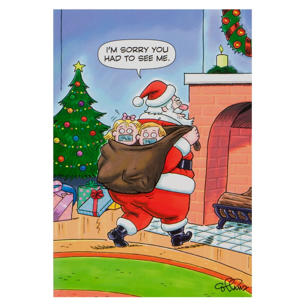 Santa Kidnap Christmas Card - Walmart.com