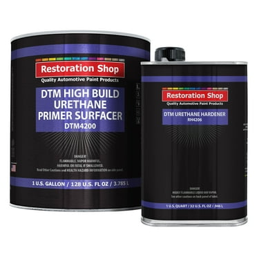 Speedokote High Build 2K Urethane Primer Gray Gallon Kit, Fast Dry ...