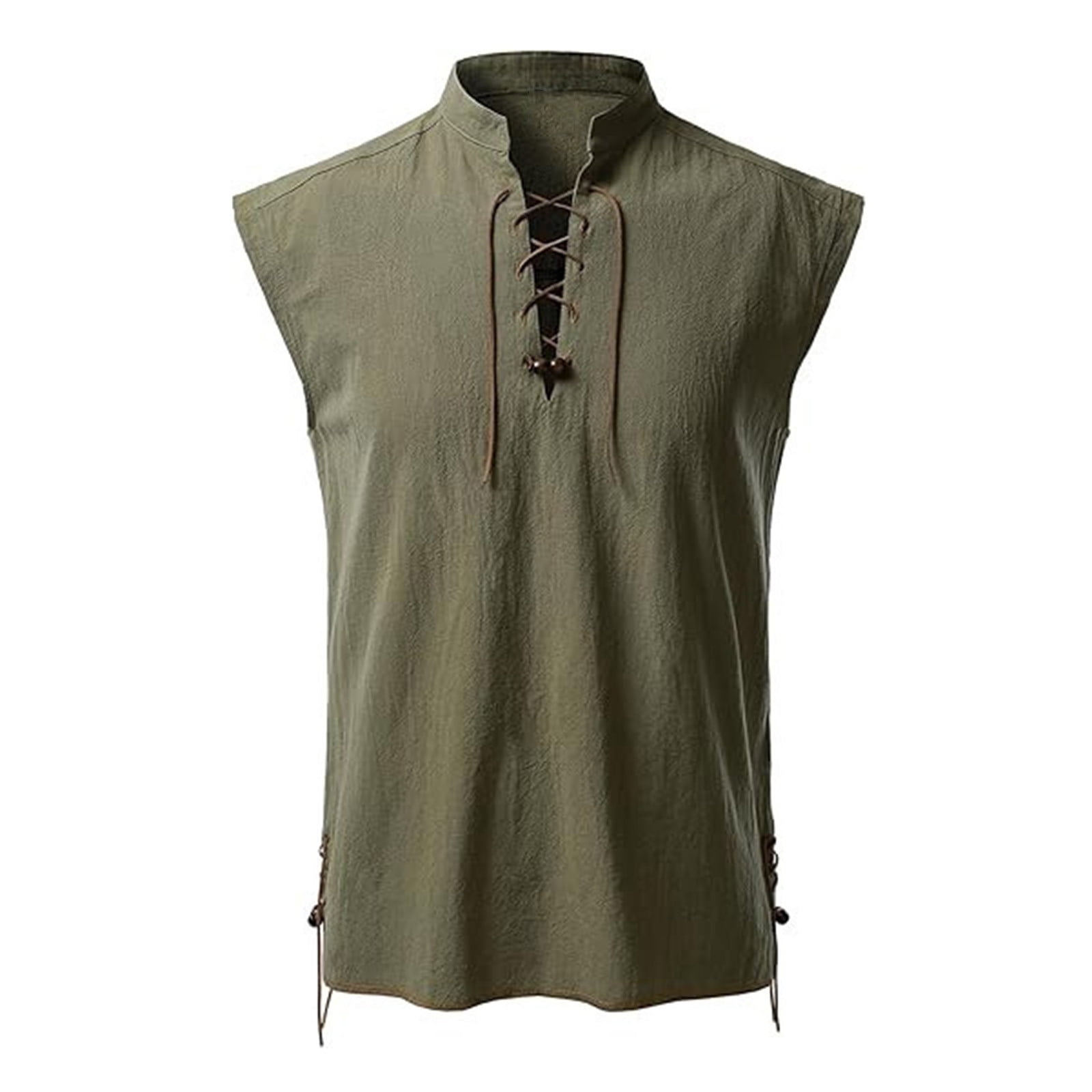 Click here for Lenago Mens Solid Casual Faddish Medieval Pullover... prices