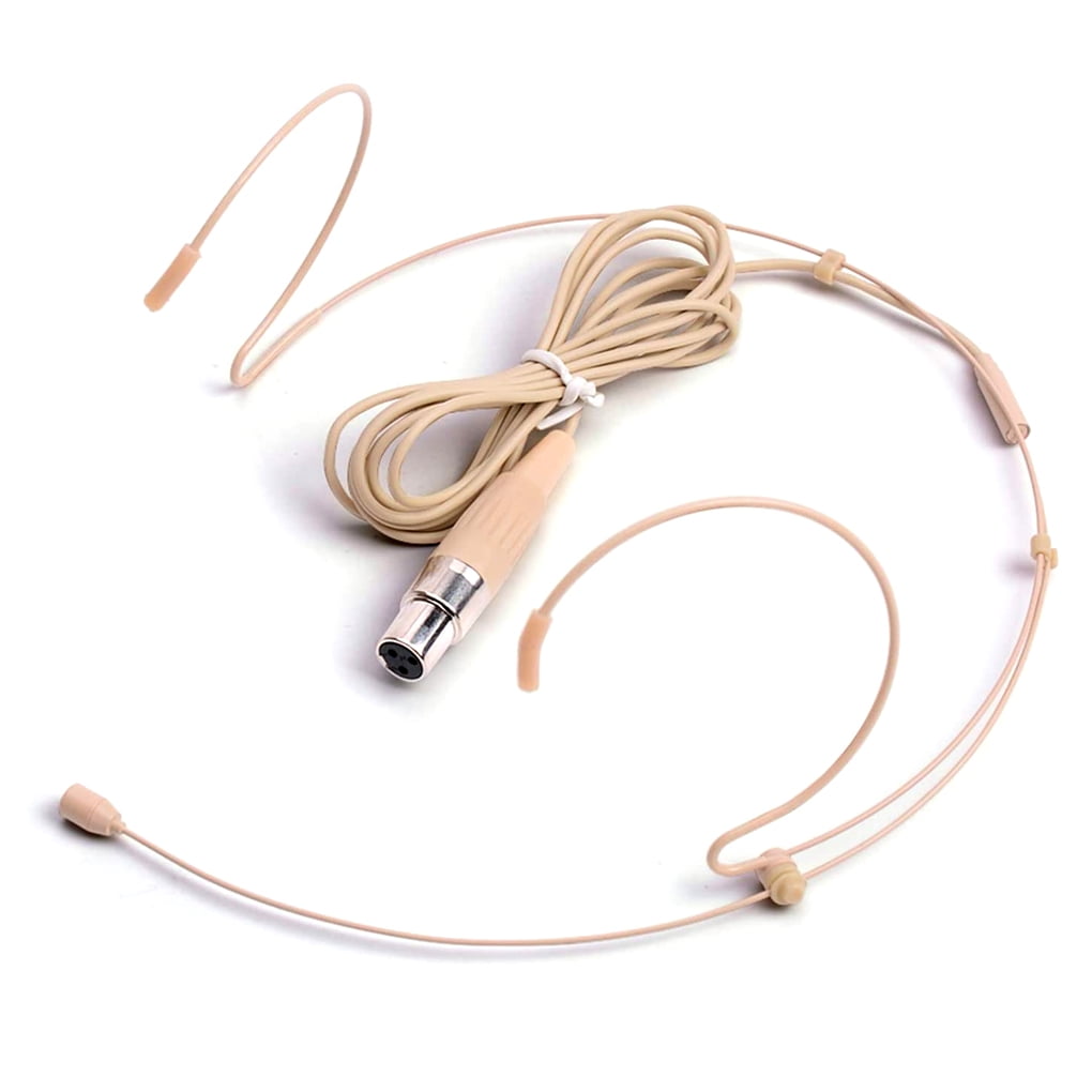 Tholdsy Micrófono con cable montado en la cabeza plegable para ...