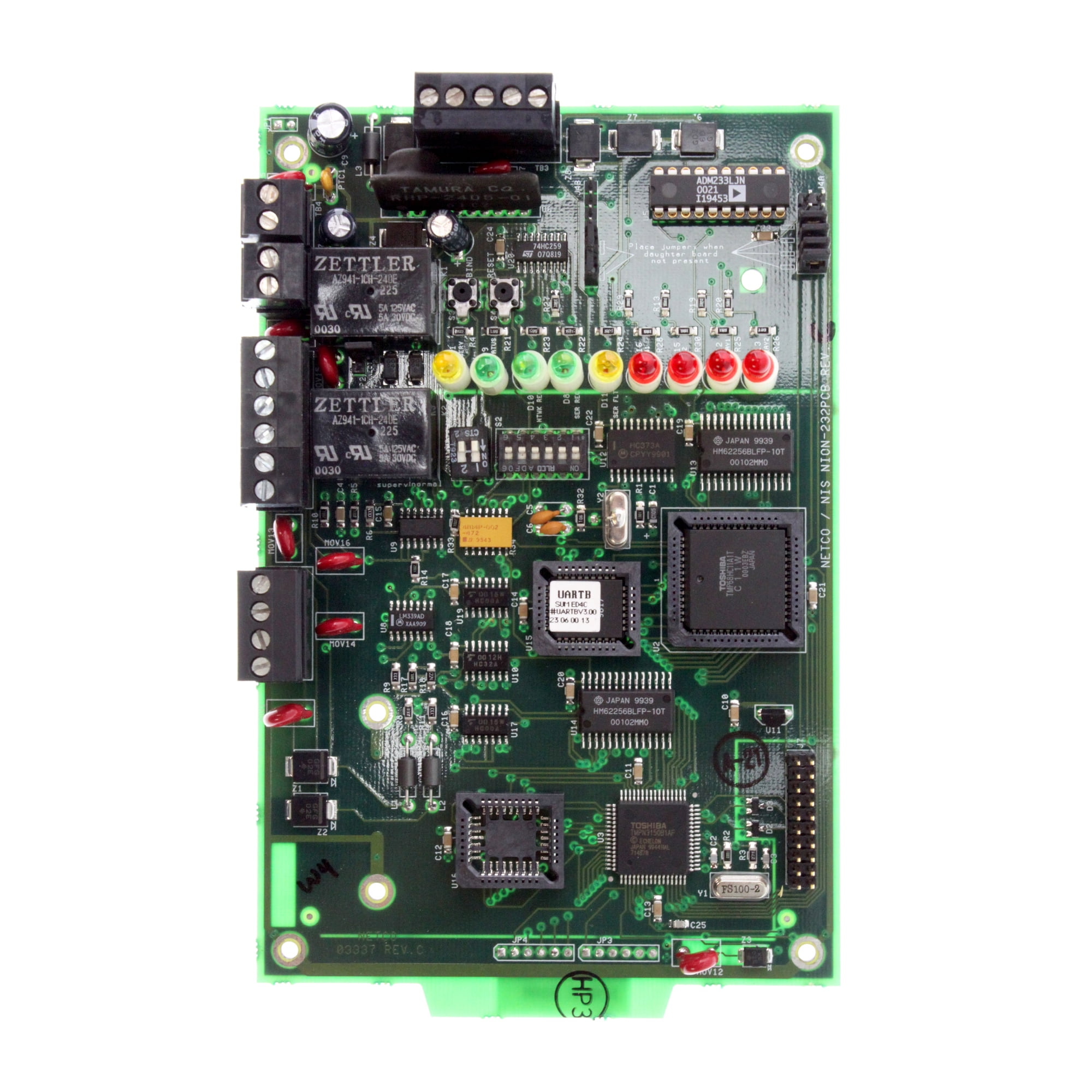 Notifier Nion 232b Network Input Output Node Eia 232 Interface Module