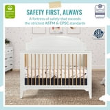 Dream On Me Milton 5 in 1 Convertible Crib made with Sustainable New ...