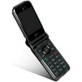 Case For Lg Classic Flip Phone Nakedcellphone Black Vegan Leather Form Fit Cover With Built