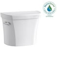 Kohler Wellworth Class Five Watersense High-Efficiency Toilet Tank With Left-Hand Trip Lever ...