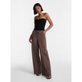 No Boundaries Drawstring Grommet Wide Leg Jean, 32" Inseam, Women's ...