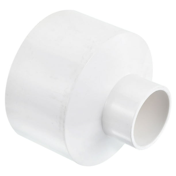 Uxcell 90mm to 40mm ID PVC Reducer Pipe Fitting Straight Adapter ...