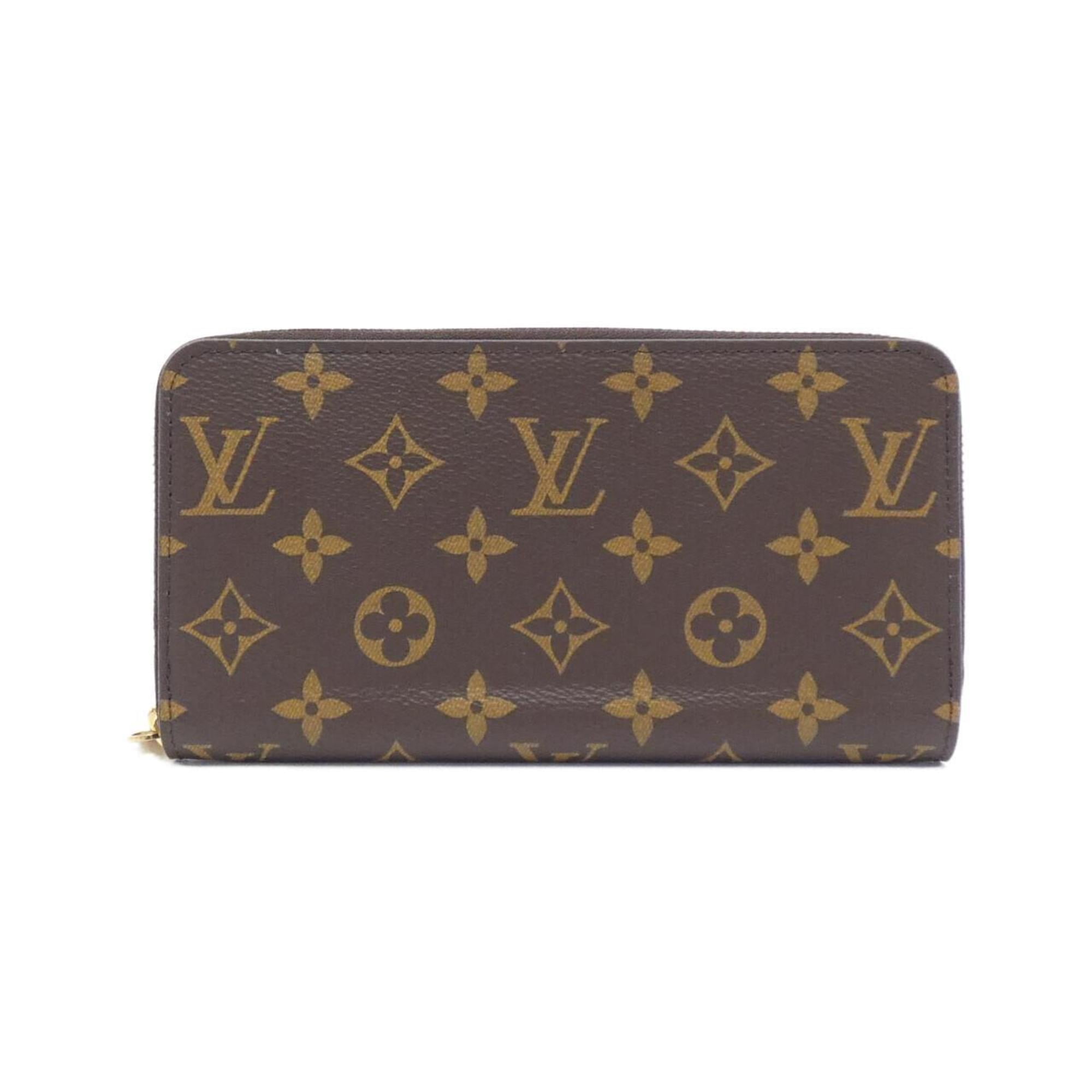 Pre-Owned Louis Vuitton Monogram Zippy Wallet M42616 (Good) - Walmart.com
