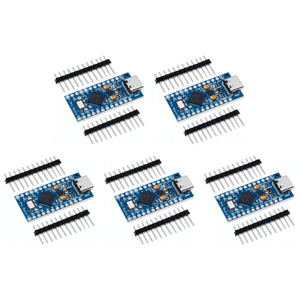 Pro Micro Btafrte Placa Desarrollo Microcontrolador USB Atmega32U4 Tipo ...