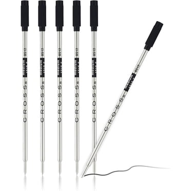 Cross Ballpoint Pen Refills, Medium Black Ink, 2-Pack, Model:8513-2 ...