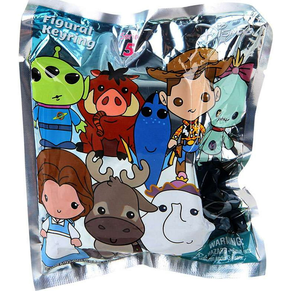3D Figural Keychain Disney Series 5 Mini Figure Keyring Mystery Pack ...