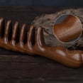 ACDANC Wide Tooth Sandalwood Comb for Curly Hair, Anti-Static Wooden ...