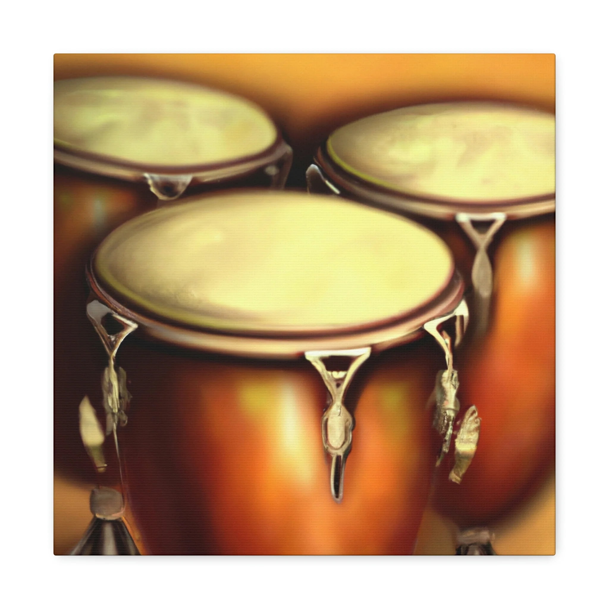 Bongos in Hyperrealism - Canvas - Walmart.com