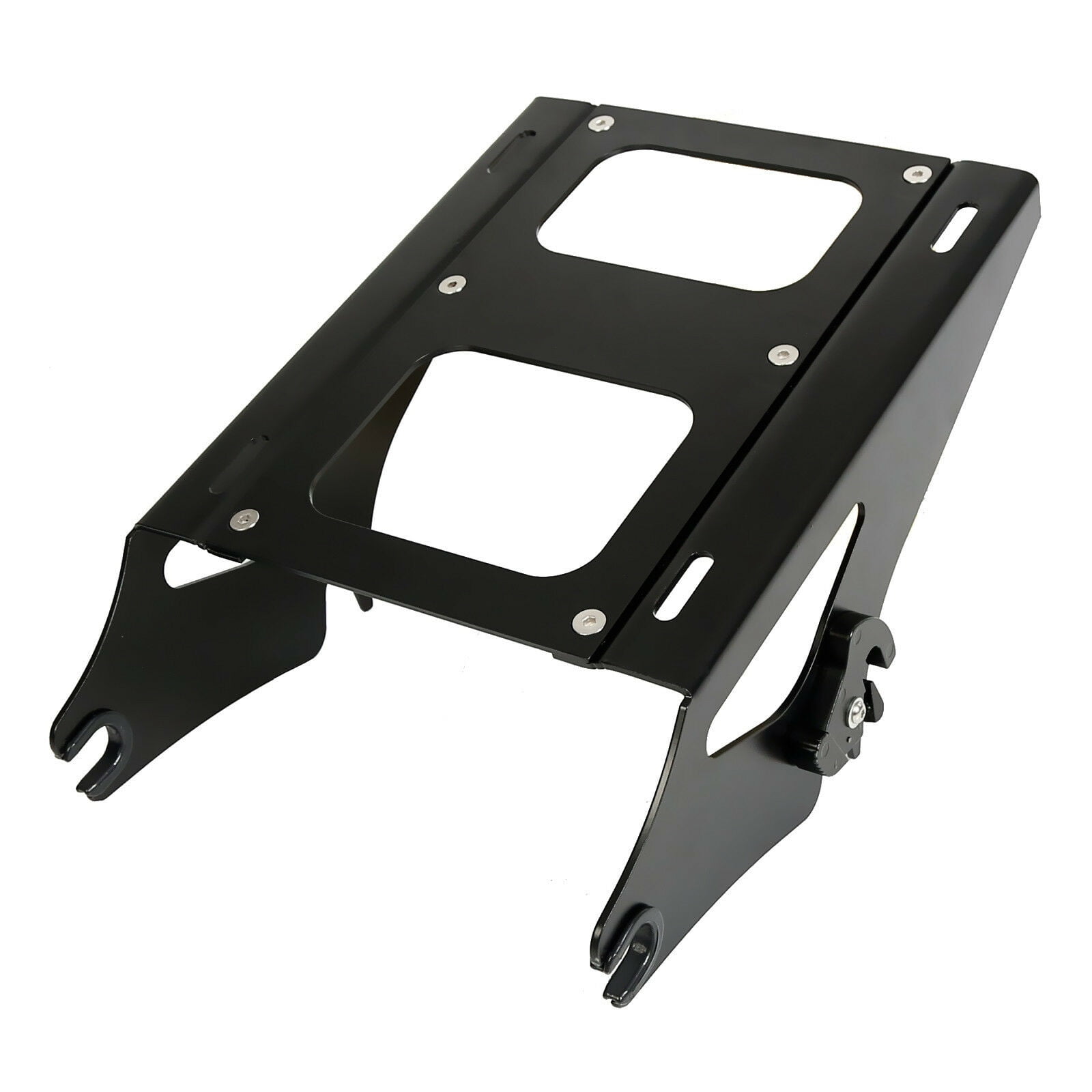 Detachable Two-Up Tour Pak Pack Mounting Luggage Rack For Harley FLHR ...
