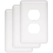 Round Duplex Outlet Cover