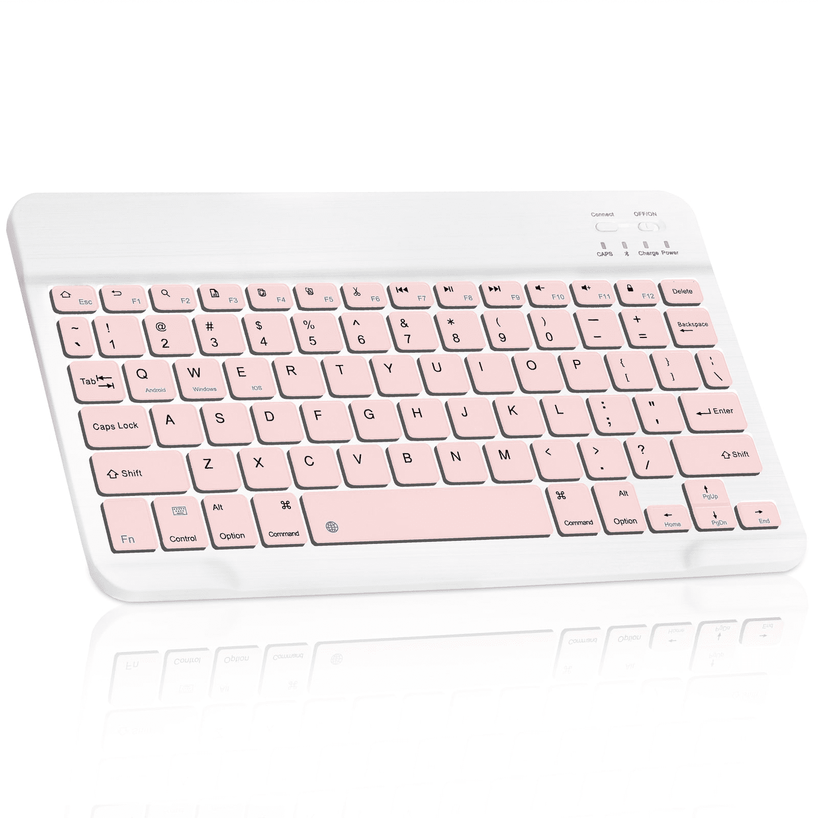 Ultra-Slim Bluetooth rechargeable Keyboard for Realme 8i and all ...
