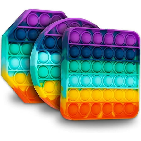 Pop it Fidget Toy | Push Popit it figetget | Bubble Popper Sensory Toy ...
