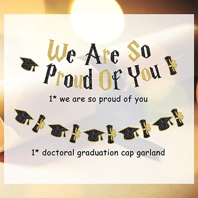 We Are Proud Of You Graduate
