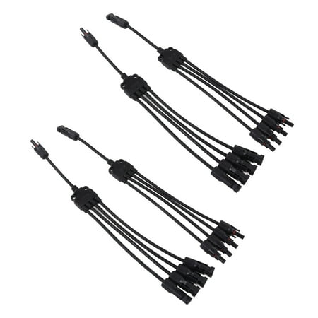 Solar Wire Male Female Connector, IP67 Solar Panel Photovoltaic Branch ...