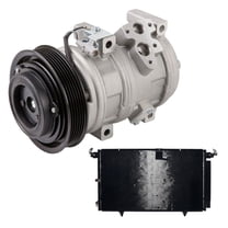 A/C Kit w/ AC Compressor Condenser & Drier For Jeep Wrangler TJ 4.0L ...